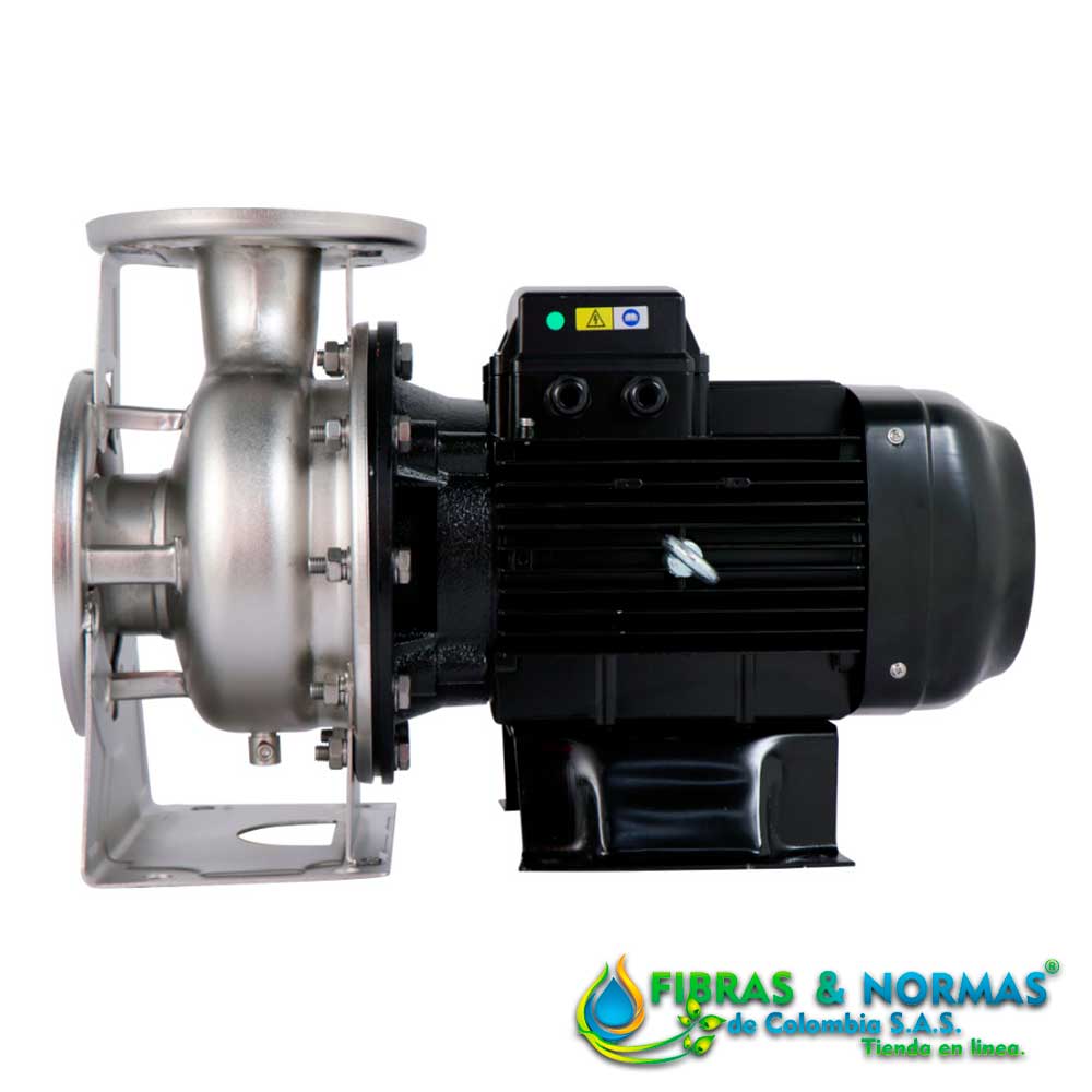 MOTOBOMBA CENTRÍFUGA HORIZONTAL MONOBLOCK, ALTAMIRA, SERIE FLUX, 24 LPS, 10 HP, 3 FASES, 230/460 ...